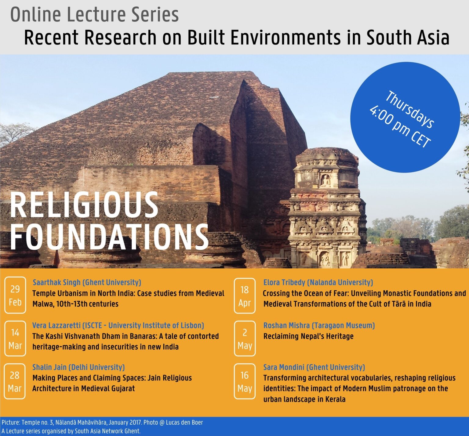 Religious Foundations: Recent Research on Built Environments in South ...